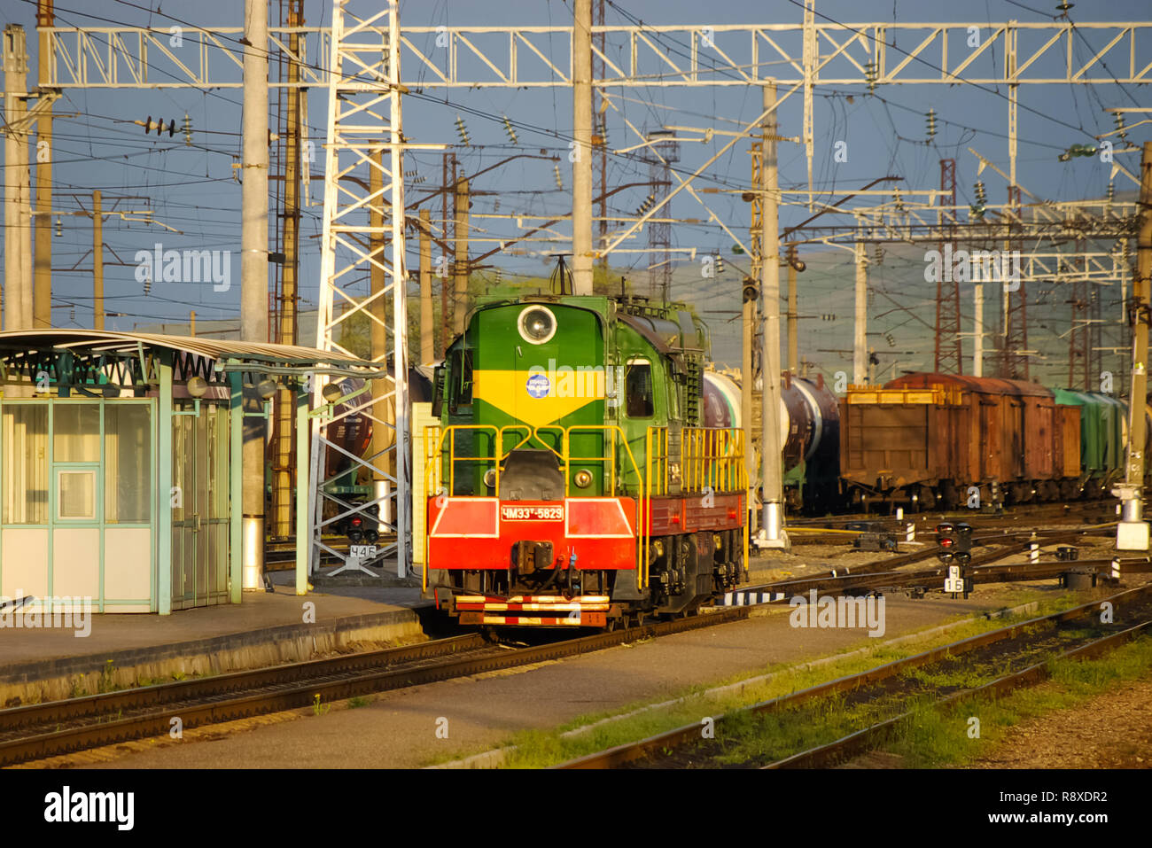 Russian railways museum hi-res stock photography and images - Alamy