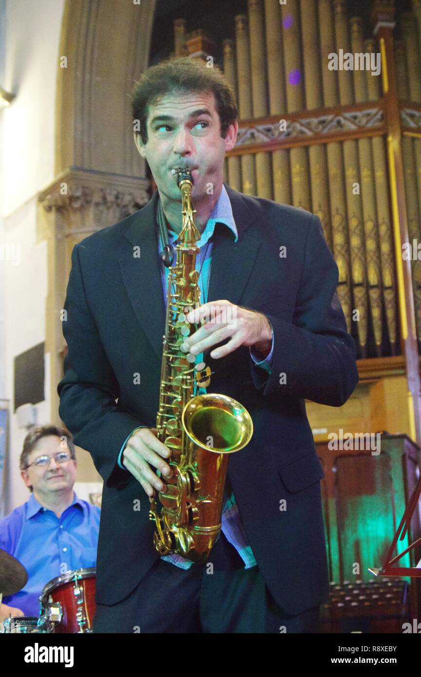 Tommaso Starace, Eastbourne Jazz Festival, Christ Church, Sept 2018 ...