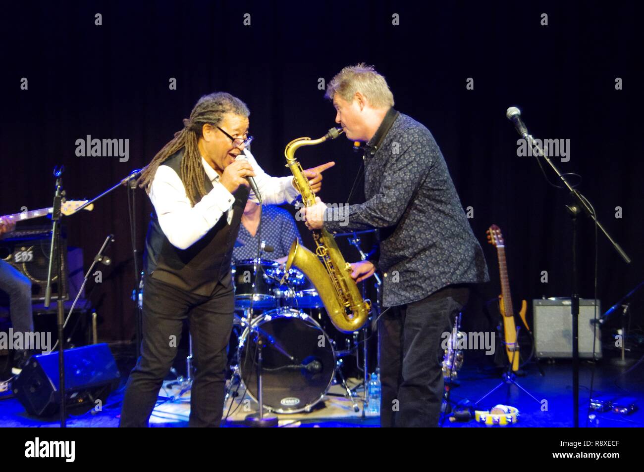 Noel McCalla and Derek Nash (Sax), Hawth, Crawley, West Sussex, 5 Oct ...