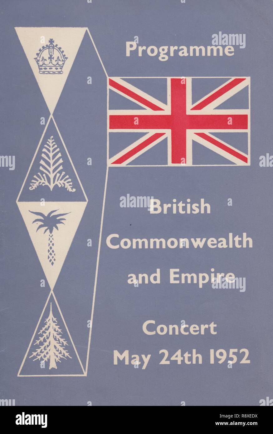 Programme for the British Commonwealth and Empire Concert, May 24th ...