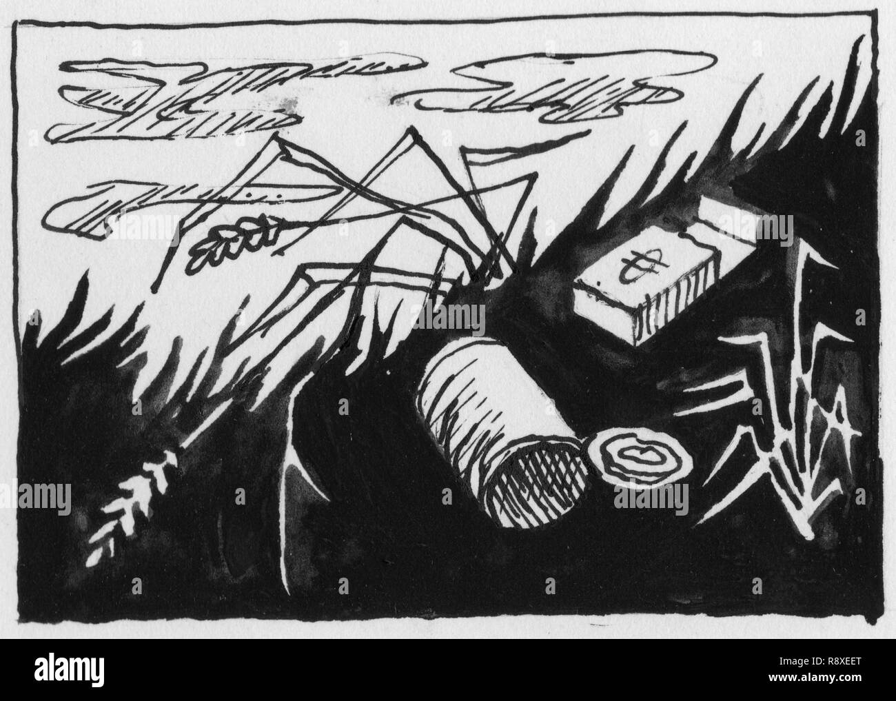 Rubbish, 1951. Creator: Shirley Markham Stock Photo - Alamy