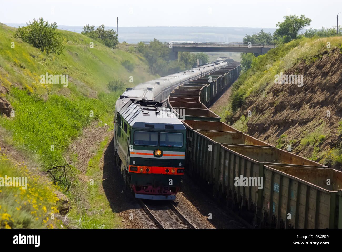 Traction motor of electric locomotive hi-res stock photography and ...