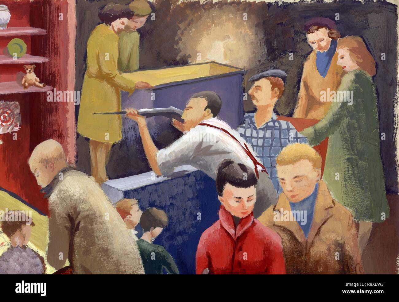 Fairground shooting range hi-res stock photography and images - Alamy