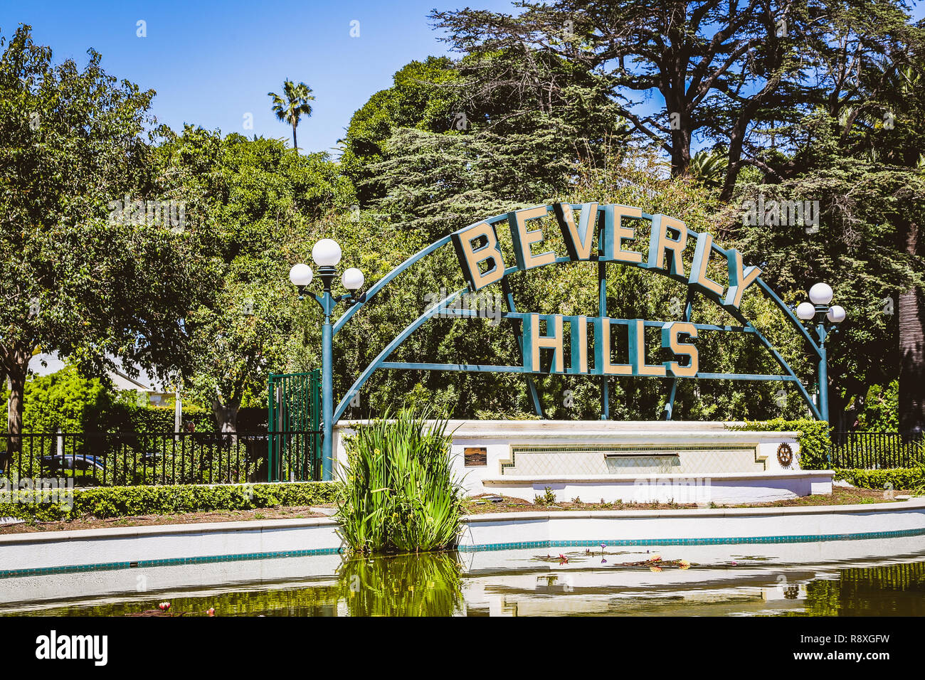 Beverly hills park hi-res stock photography and images - Alamy