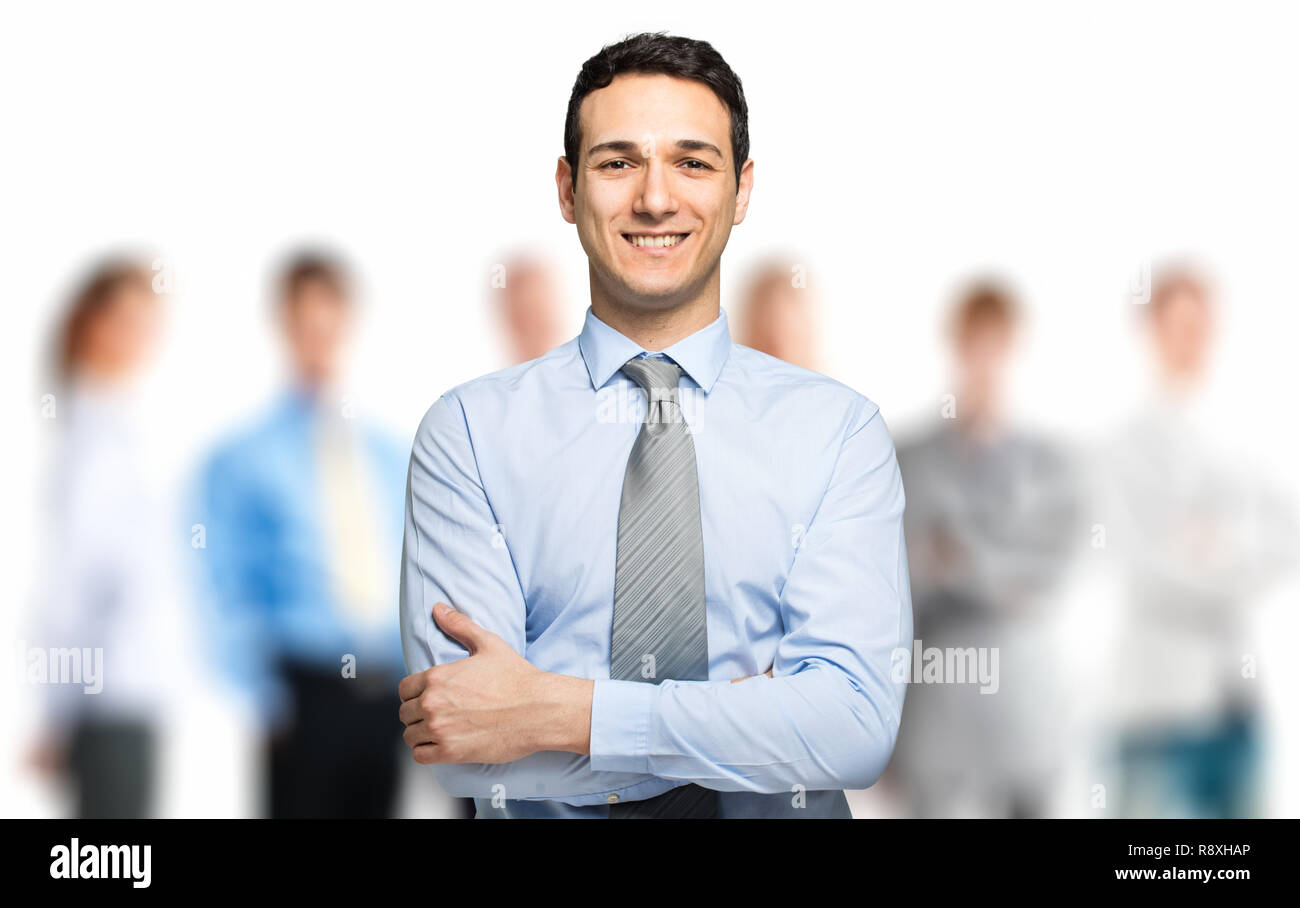 Concept team friendly manager hi-res stock photography and images - Alamy
