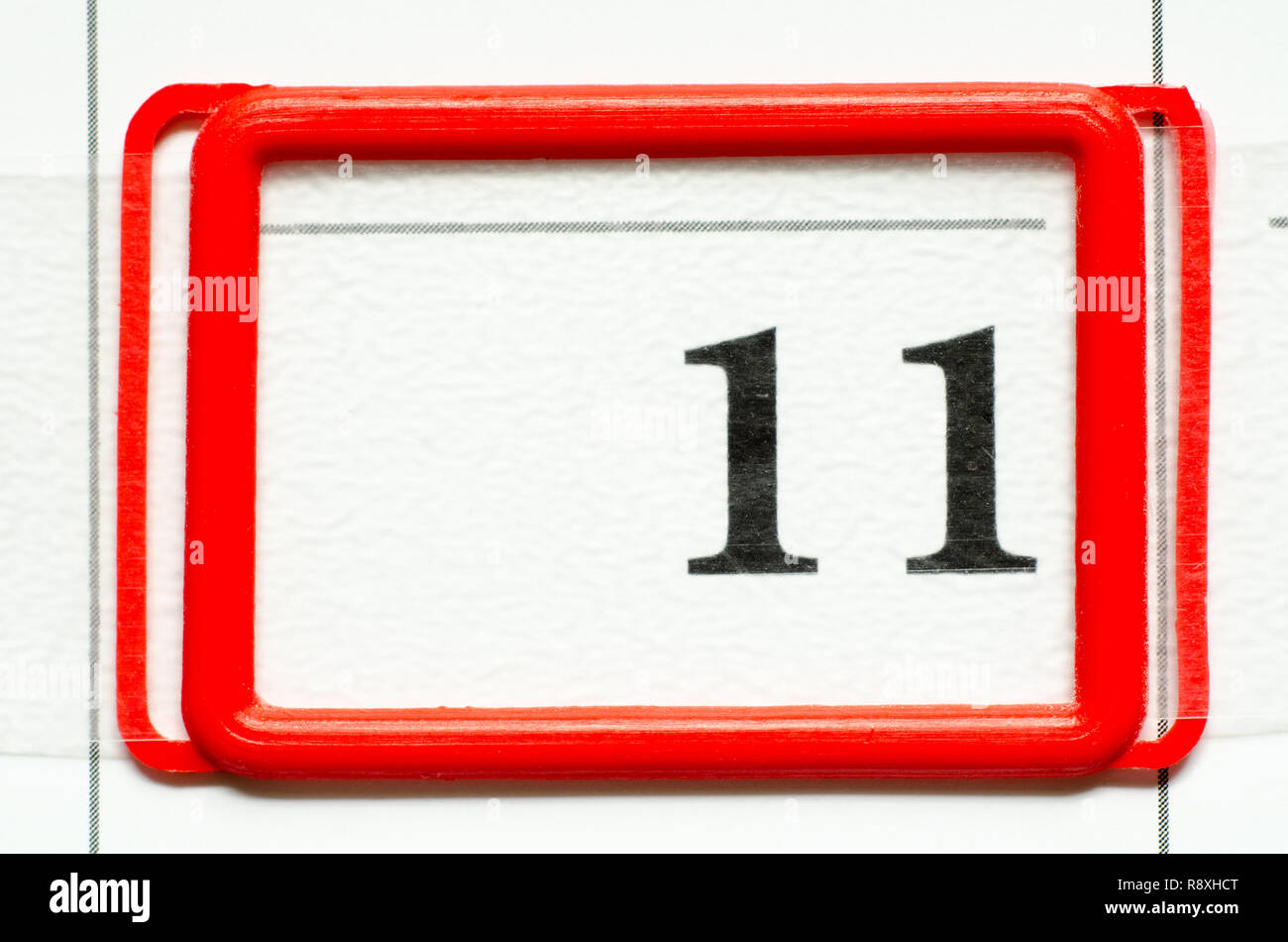Number eleven hi-res stock photography and images - Alamy