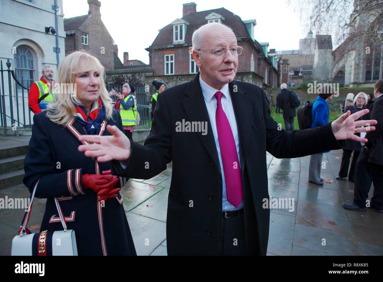 London, UK, 17 December 2018. Former Irish Traditional Unionist Voice ...