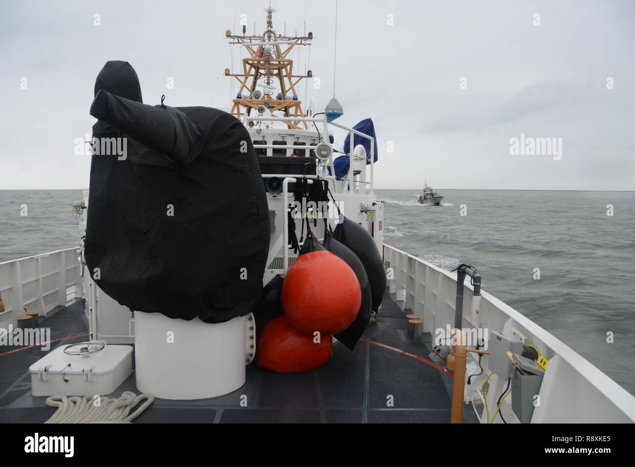 A 47-foot motor lifeboat from Coast Guard Station Cape Disappointment ...