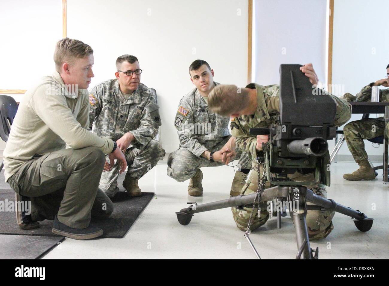 U.S. Army Reserve Sgt. Timothy McCoy, preliminary marksmanship ...