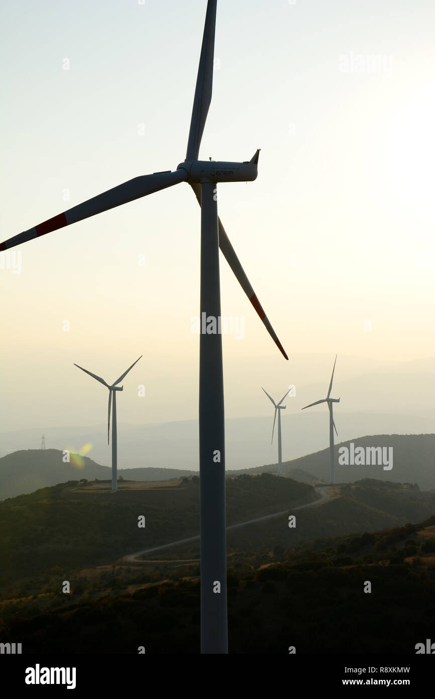 wind turbines - renewable energy Stock Photo - Alamy