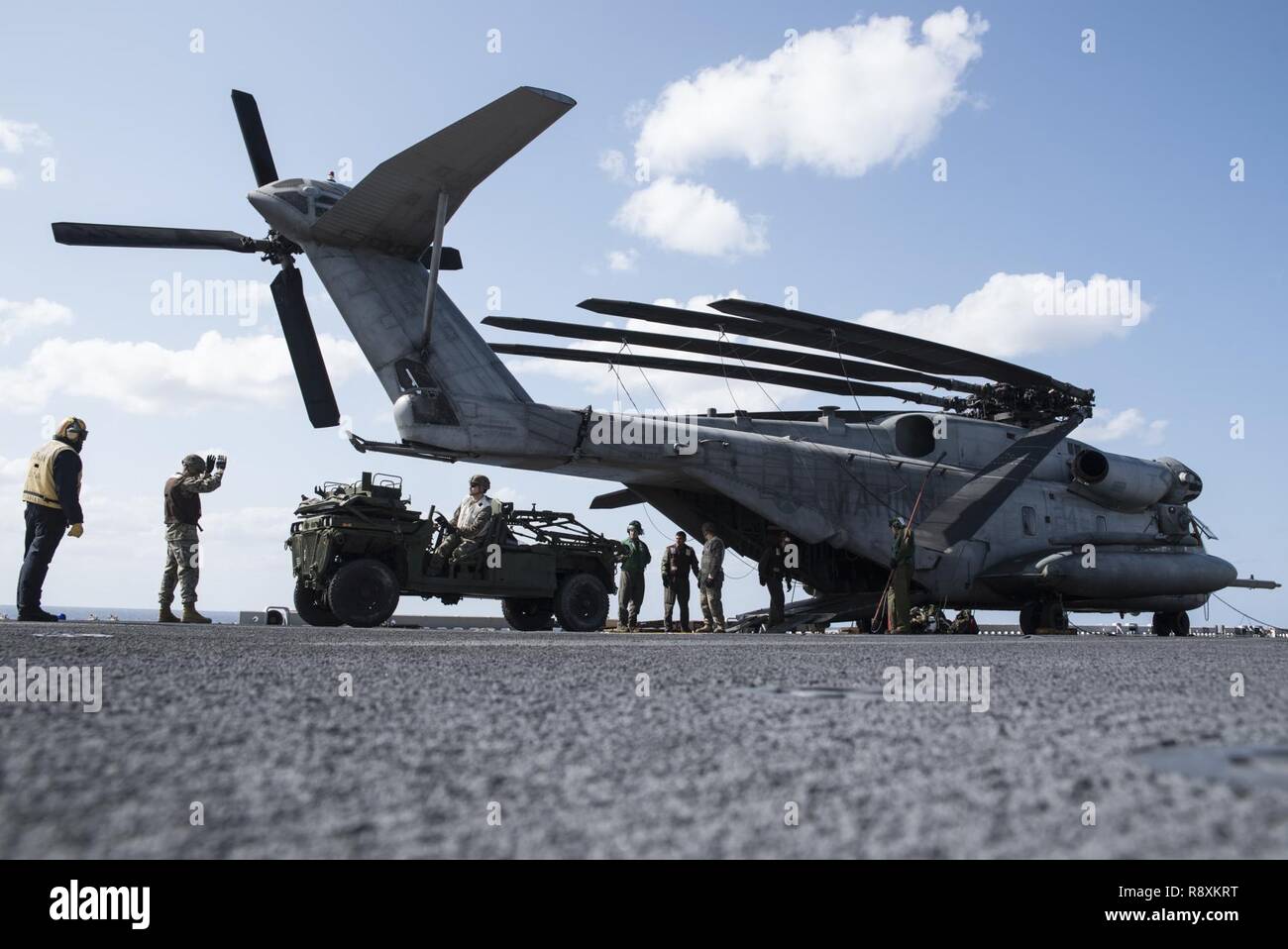 PHILIPPINE SEA (March 12, 2017) Amphibious assault ship USS Bonhomme ...