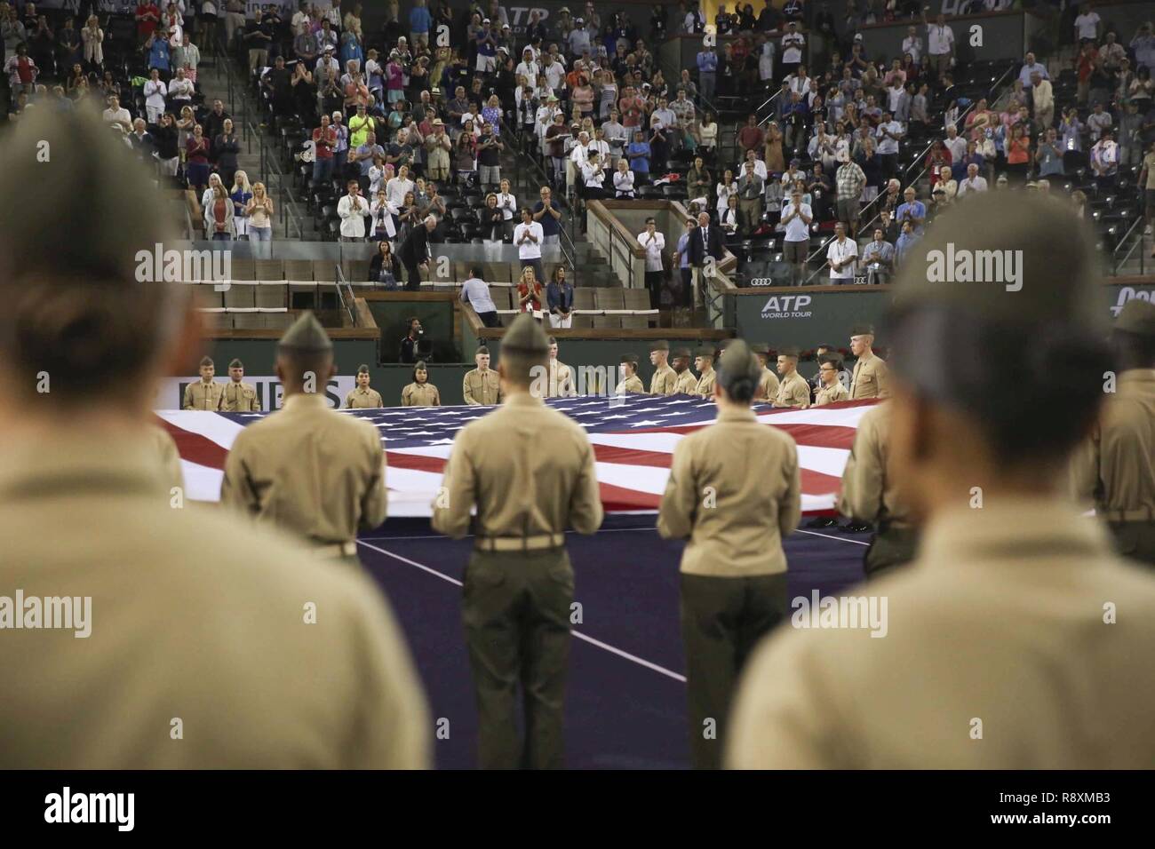 Marines with Bravo Co., Communication Training Battalion, Marine Corps ...