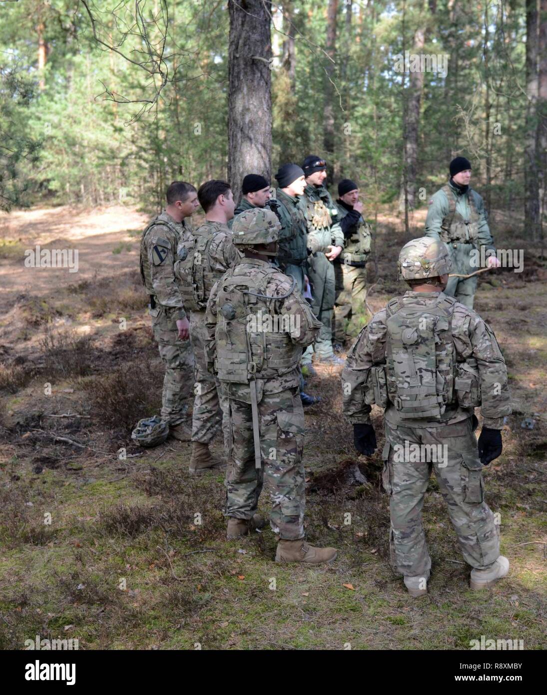 3rd squadron 4th calvary regiment hi-res stock photography and images ...