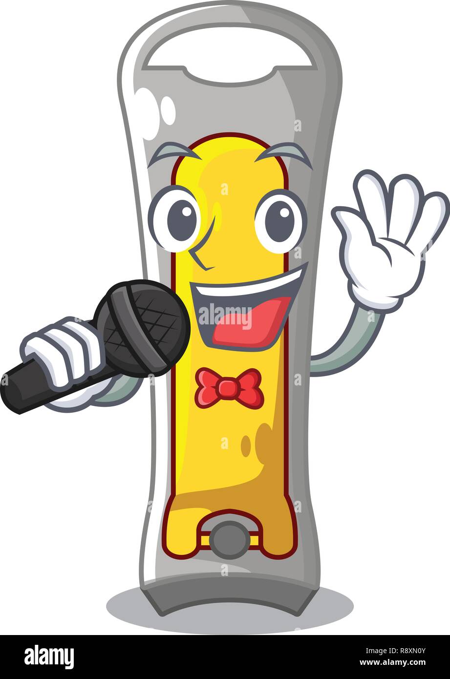 Singing stainless steel nail cutter on cartoon Stock Vector Image & Art ...