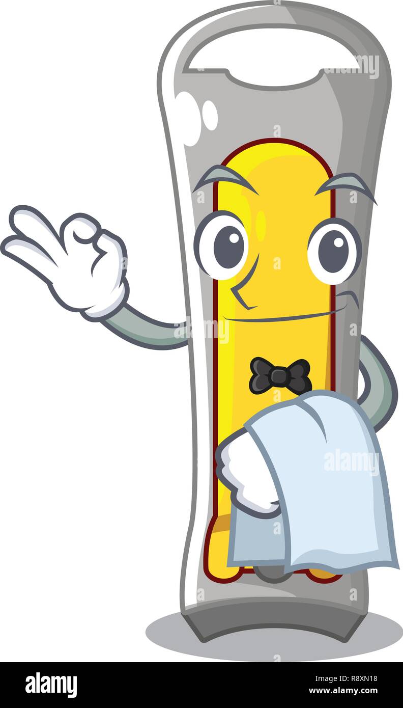 Waiter stainless steel nail cutter on cartoon Stock Vector Image & Art ...