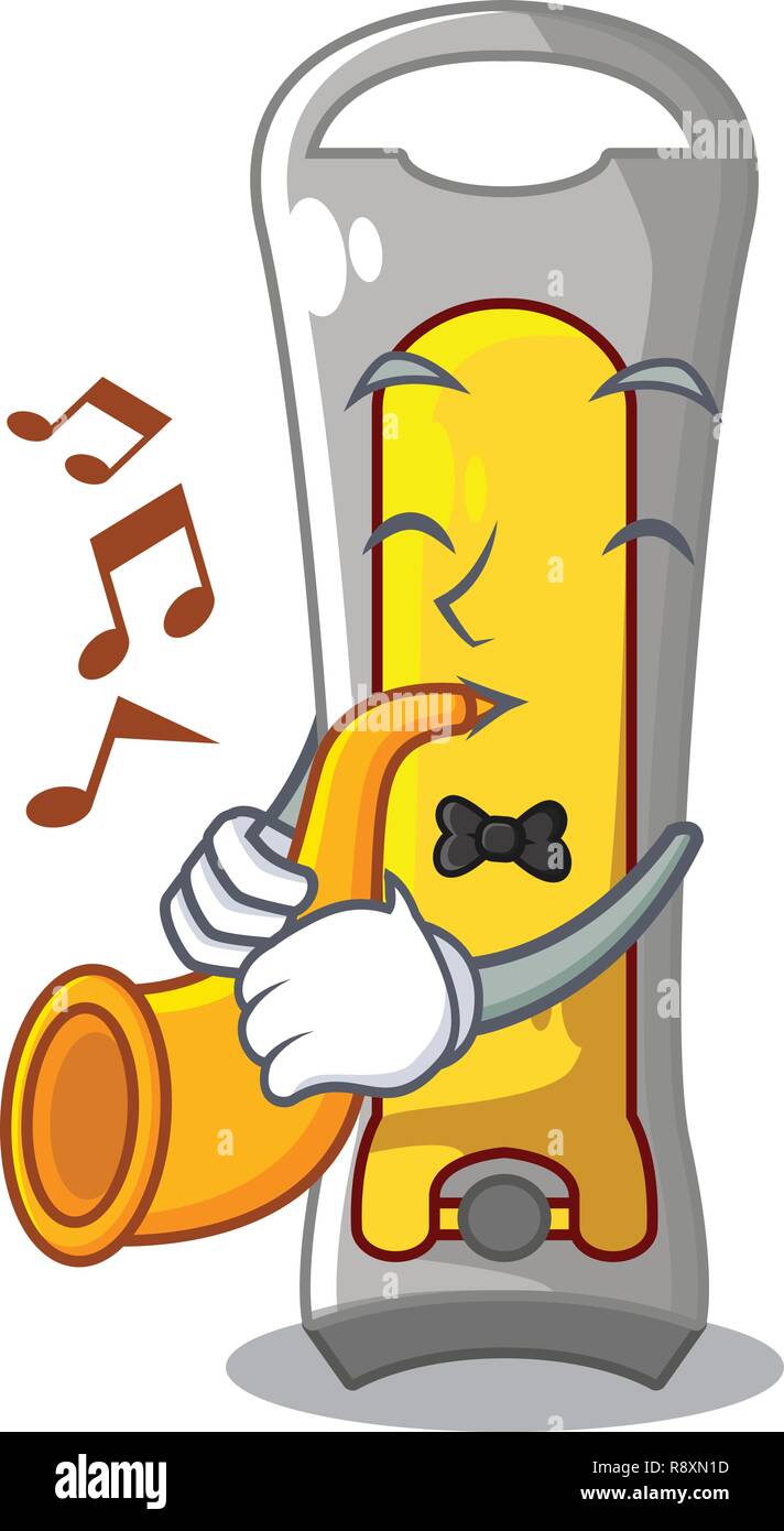 With trumpet stainless steel nail cutter on cartoon Stock Vector Image ...