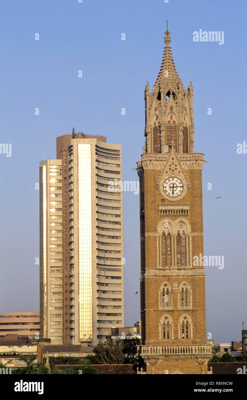 Rajabai Tower, Mumbai, Maharashtra, India Stock Photo - Alamy
