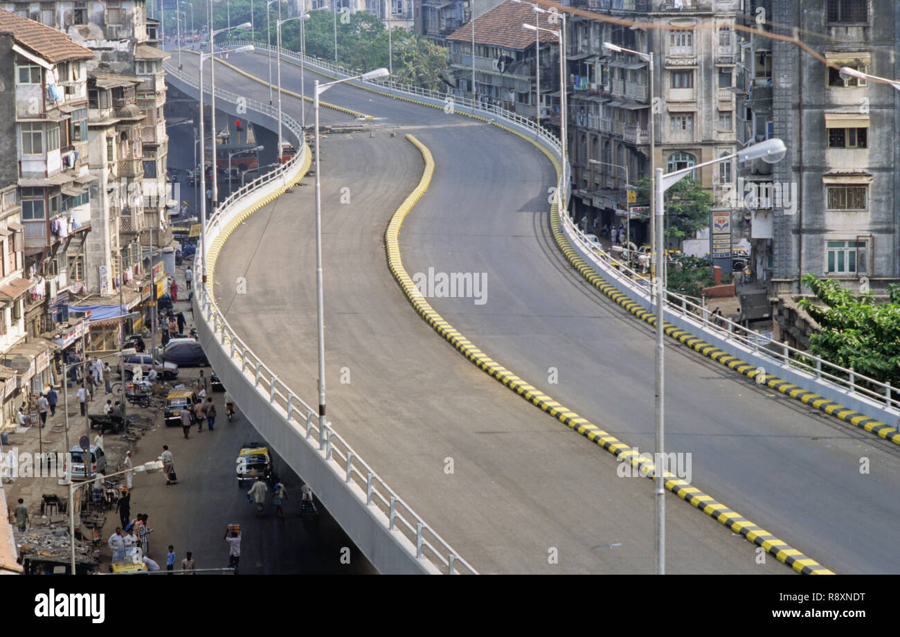 J.J. to V.T. Flyover, Mumbai, Maharashtra, India Stock Photo - Alamy