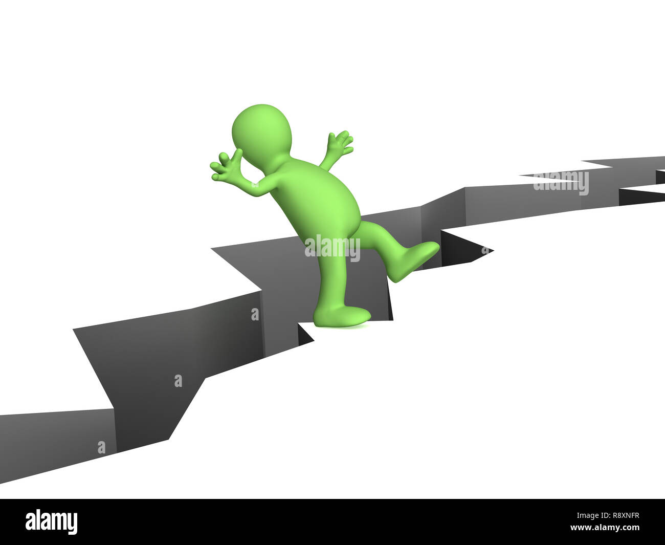 Person falling over cartoon hi-res stock photography and images - Alamy