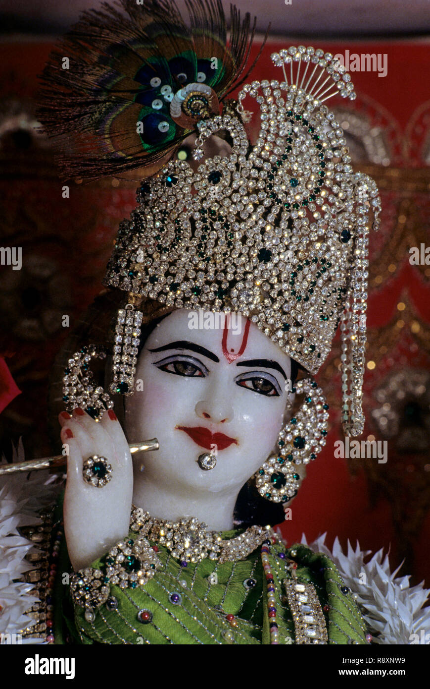 Statue of Lord Krishna Stock Photo - Alamy