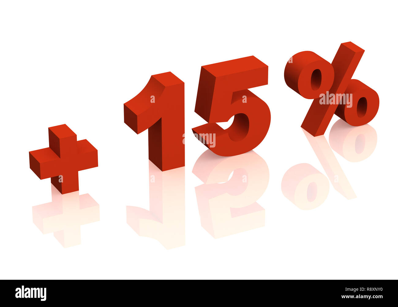 Red fifteen percent hi-res stock photography and images - Alamy