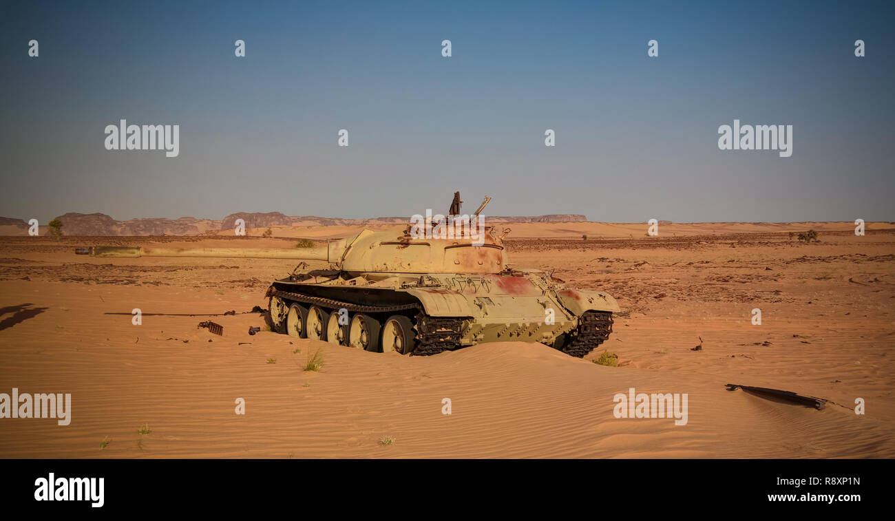 Place of the battle at Bir Kora during the Chadian Libyan conflict aka ...