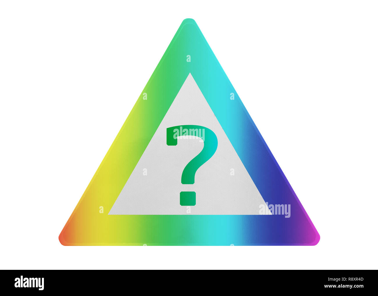 Question mark traffic sign hi-res stock photography and images - Alamy