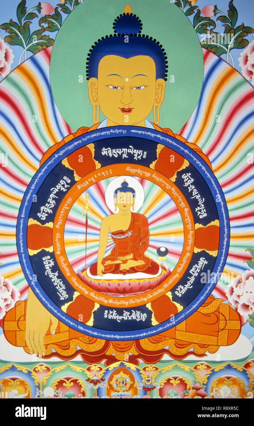 Dzongsar Monastery, Bir, Himachal Pradesh, India Stock Photo - Alamy