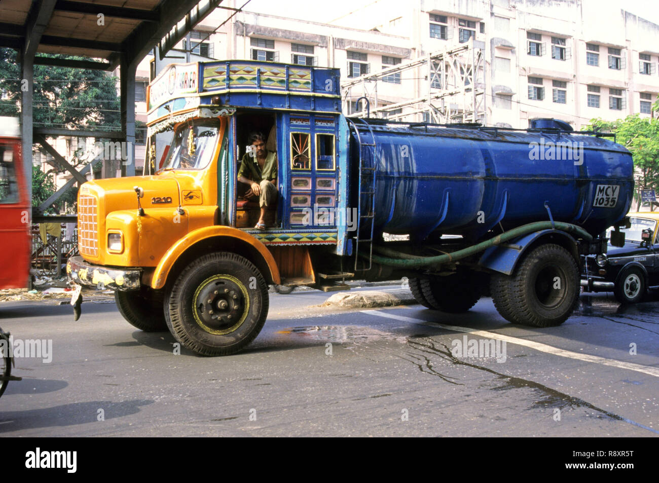 Indian tanker truck hi-res stock photography and images - Alamy