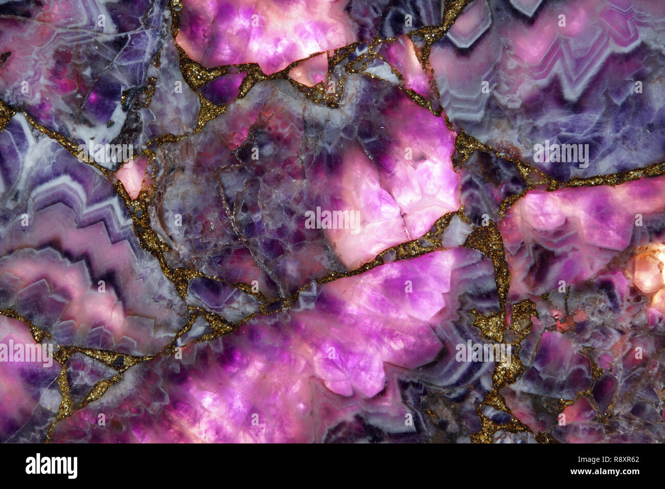 Purple marble granite stone slab hi-res stock photography and images ...