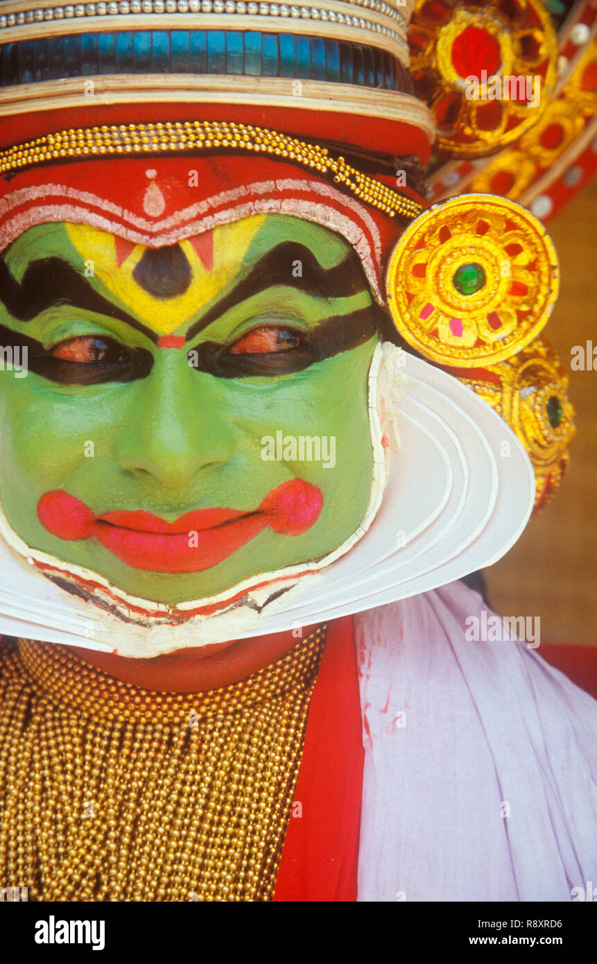 Kathakali Smiling Face