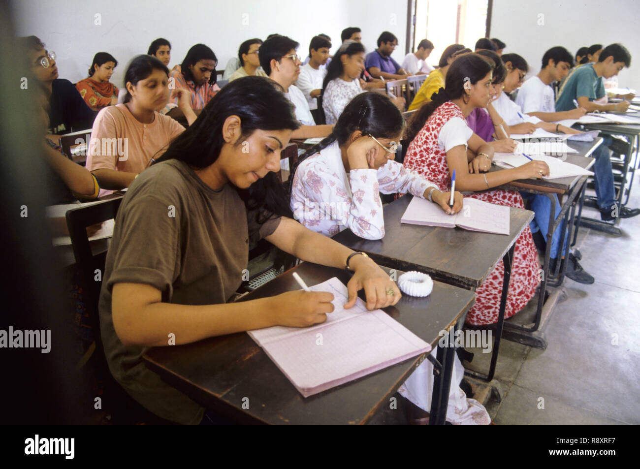Indian College Girl Classroom High Resolution Stock Photography and ...