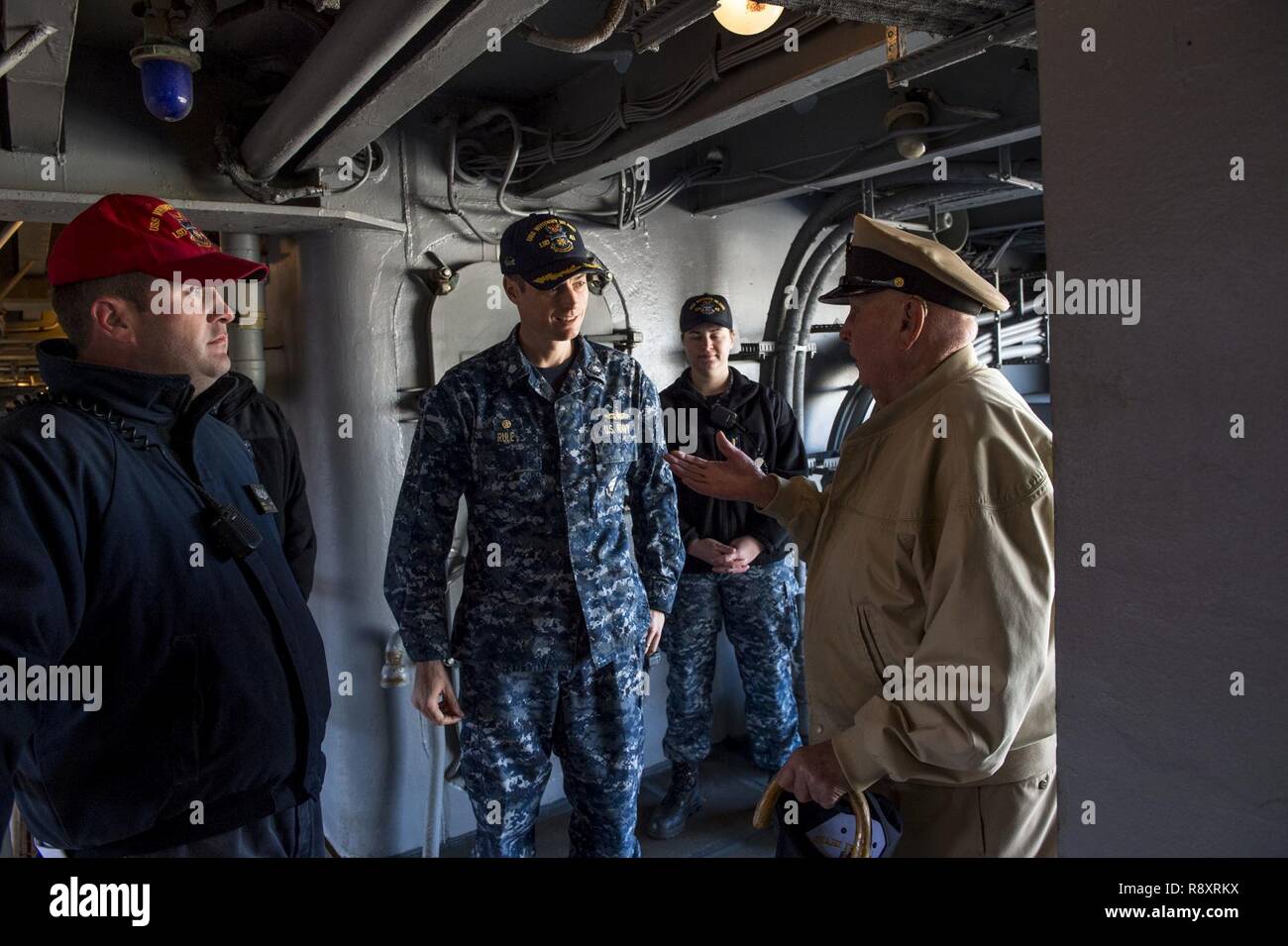 CHARLESTON, S.C. (Mar. 19, 2017) Commander Ethan Rule, commanding ...