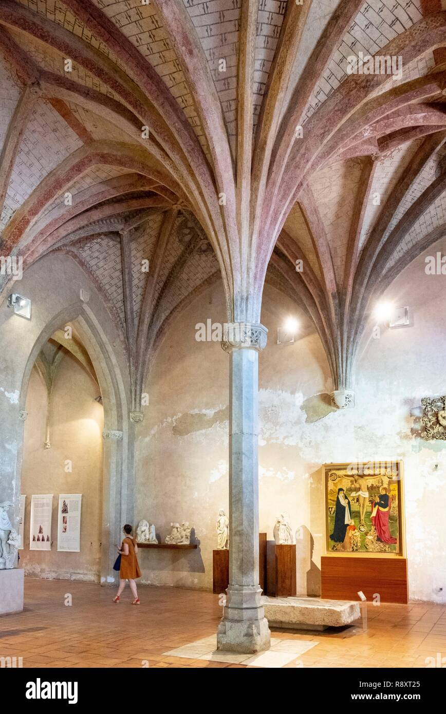 France, Haute Garonne, Toulouse, Musee des Augustins created in 1793 in ...