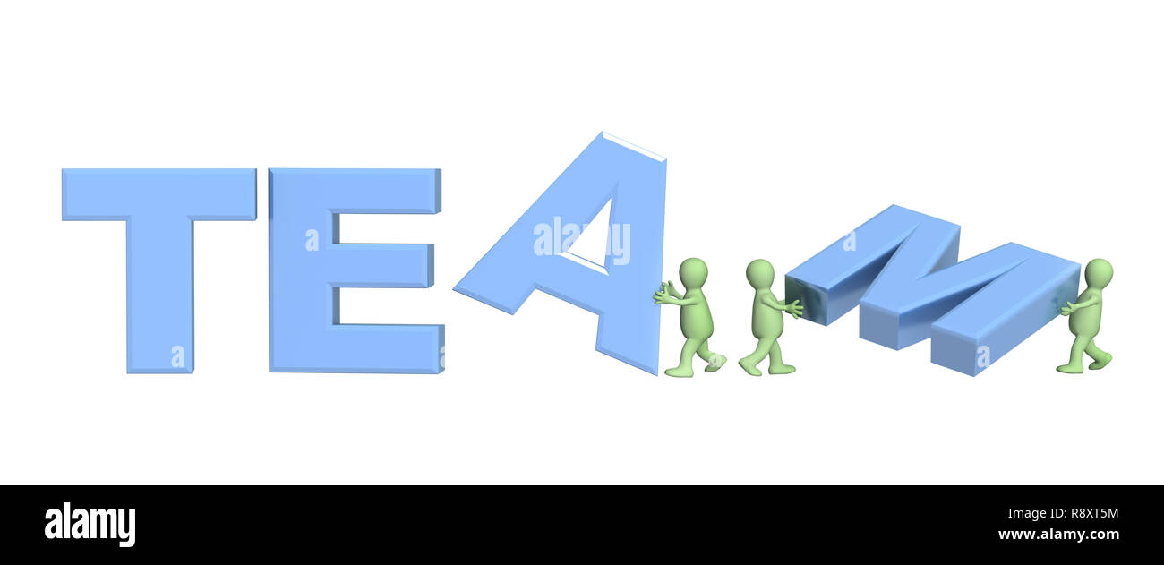 Teamwork image Cut Out Stock Images & Pictures - Alamy
