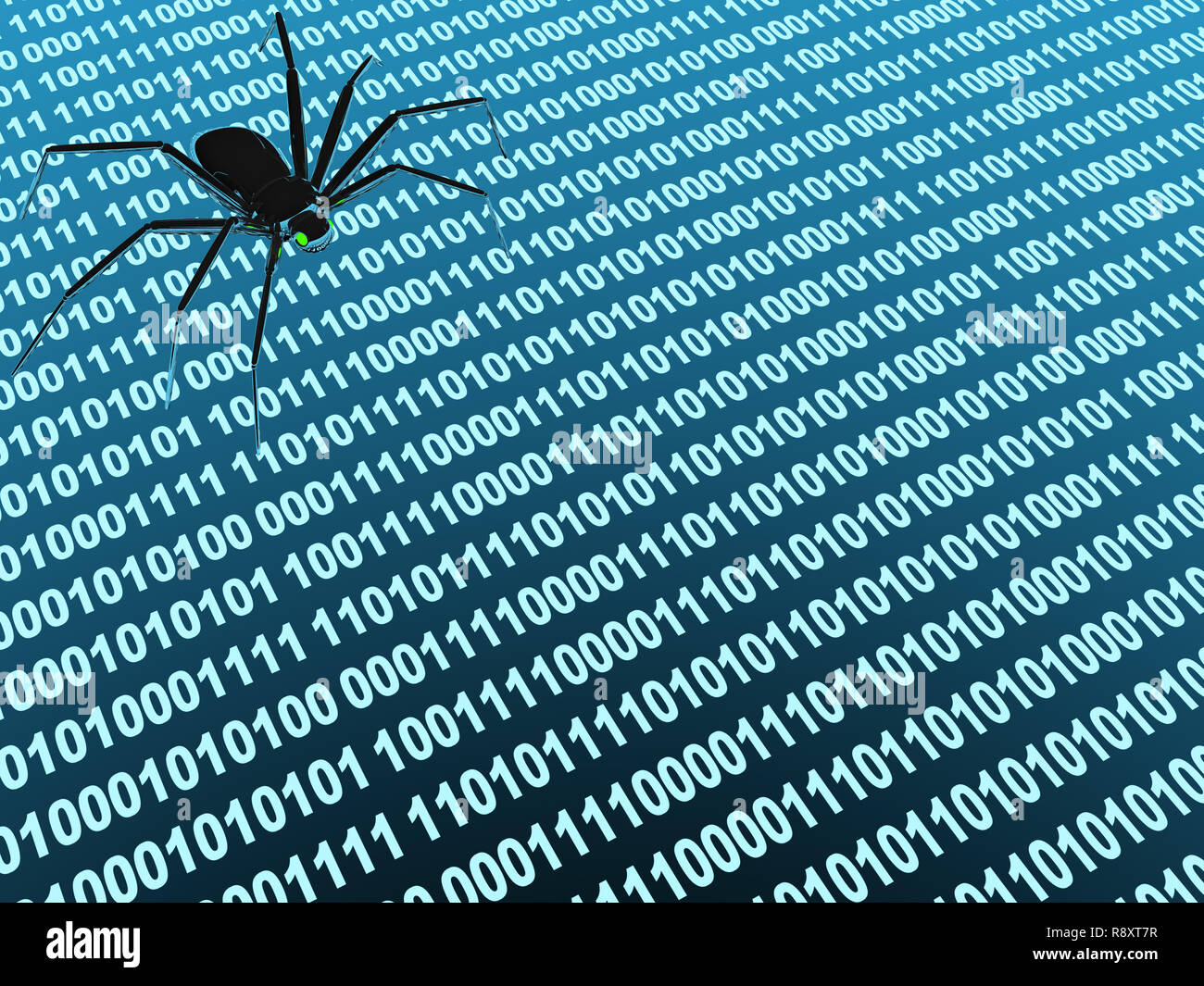 Digital 3d spider hi-res stock photography and images - Alamy