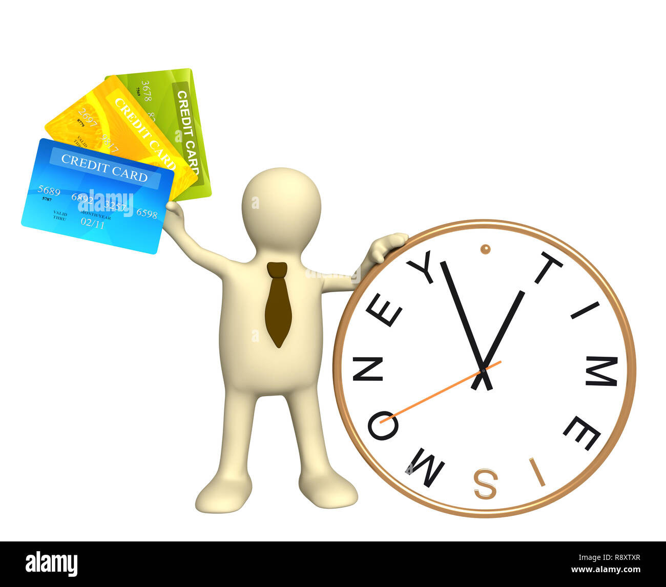 Time is money Stock Photo - Alamy