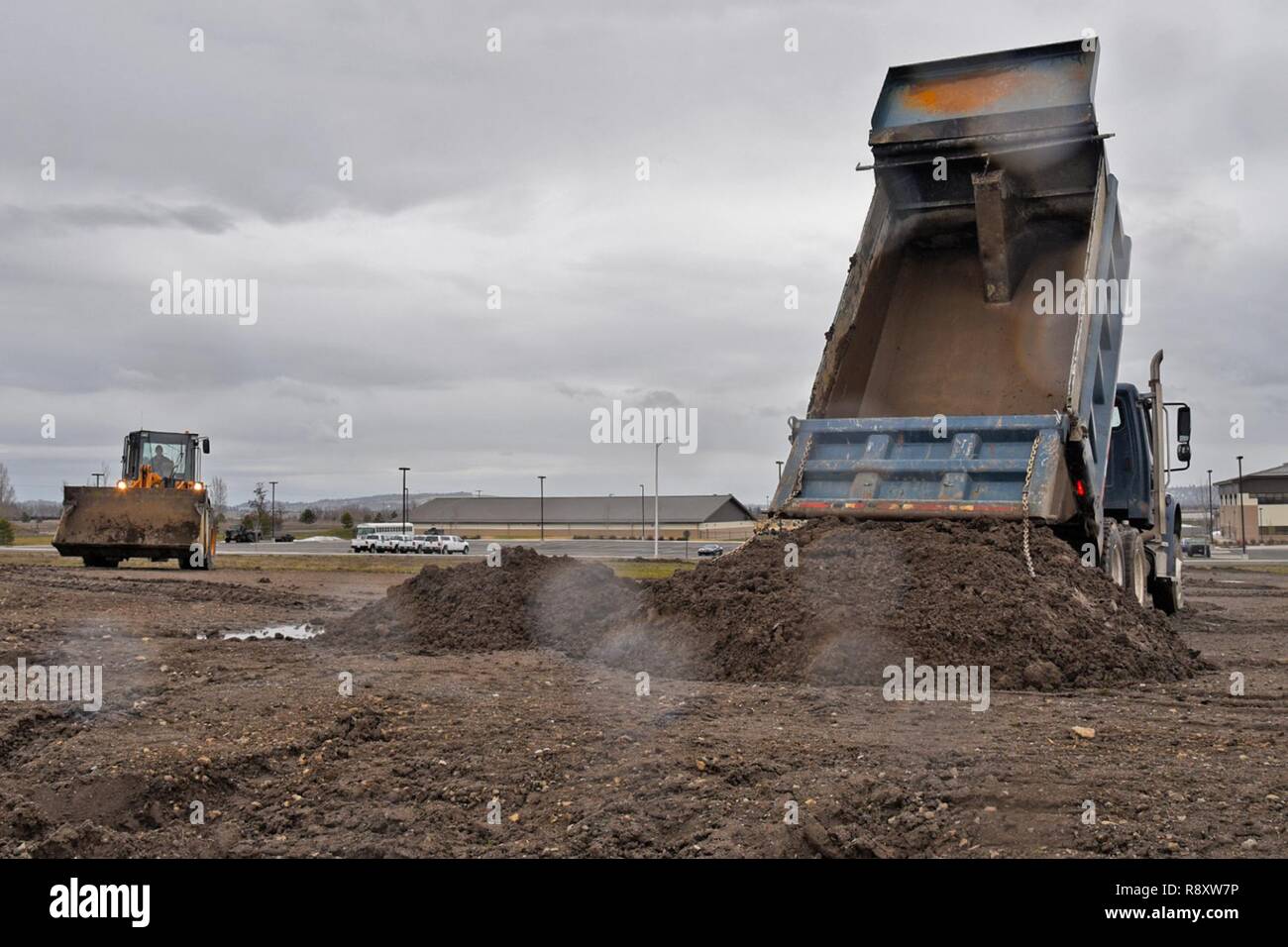 Refueling heavy construction equipment hi-res stock photography and ...