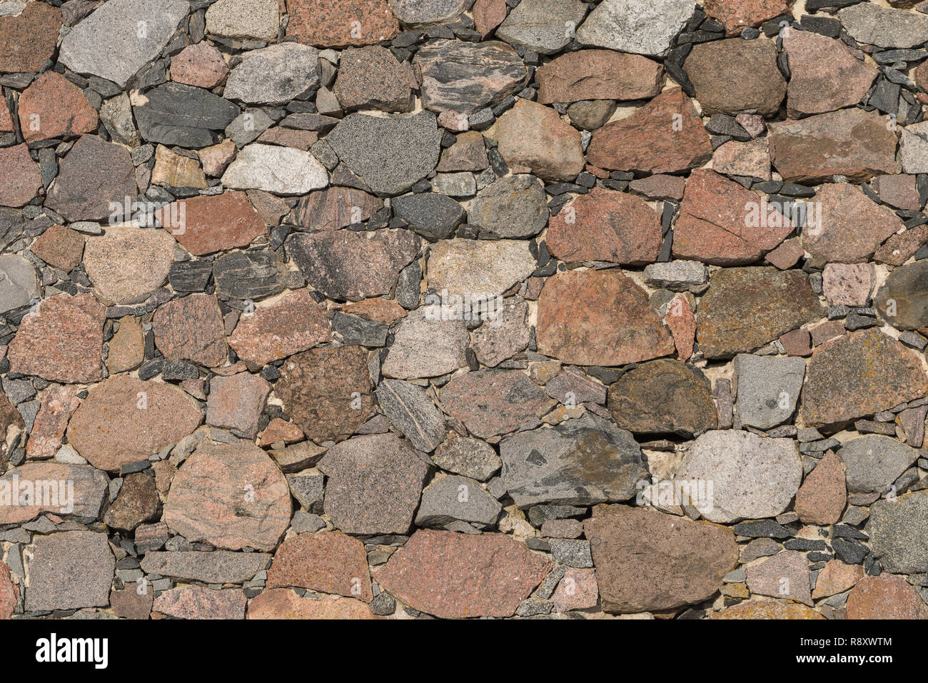 Stone wall texture, natural background pattern Stock Photo - Alamy