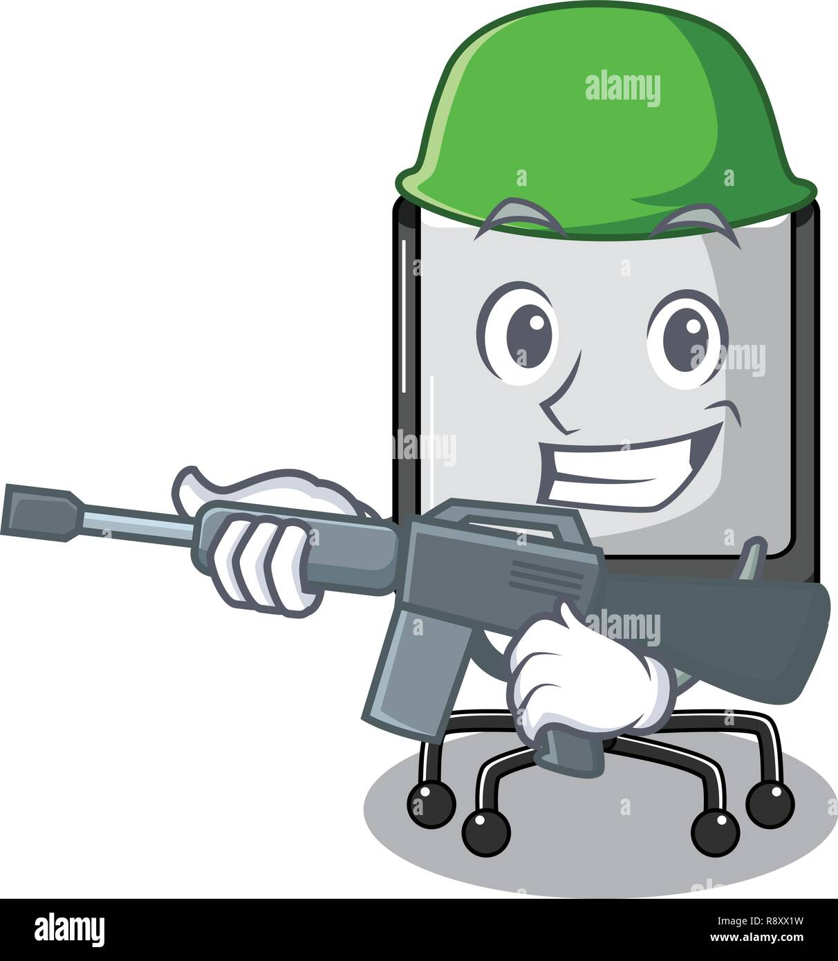 Army prestation board chart blank on carttoon Stock Vector Image & Art ...