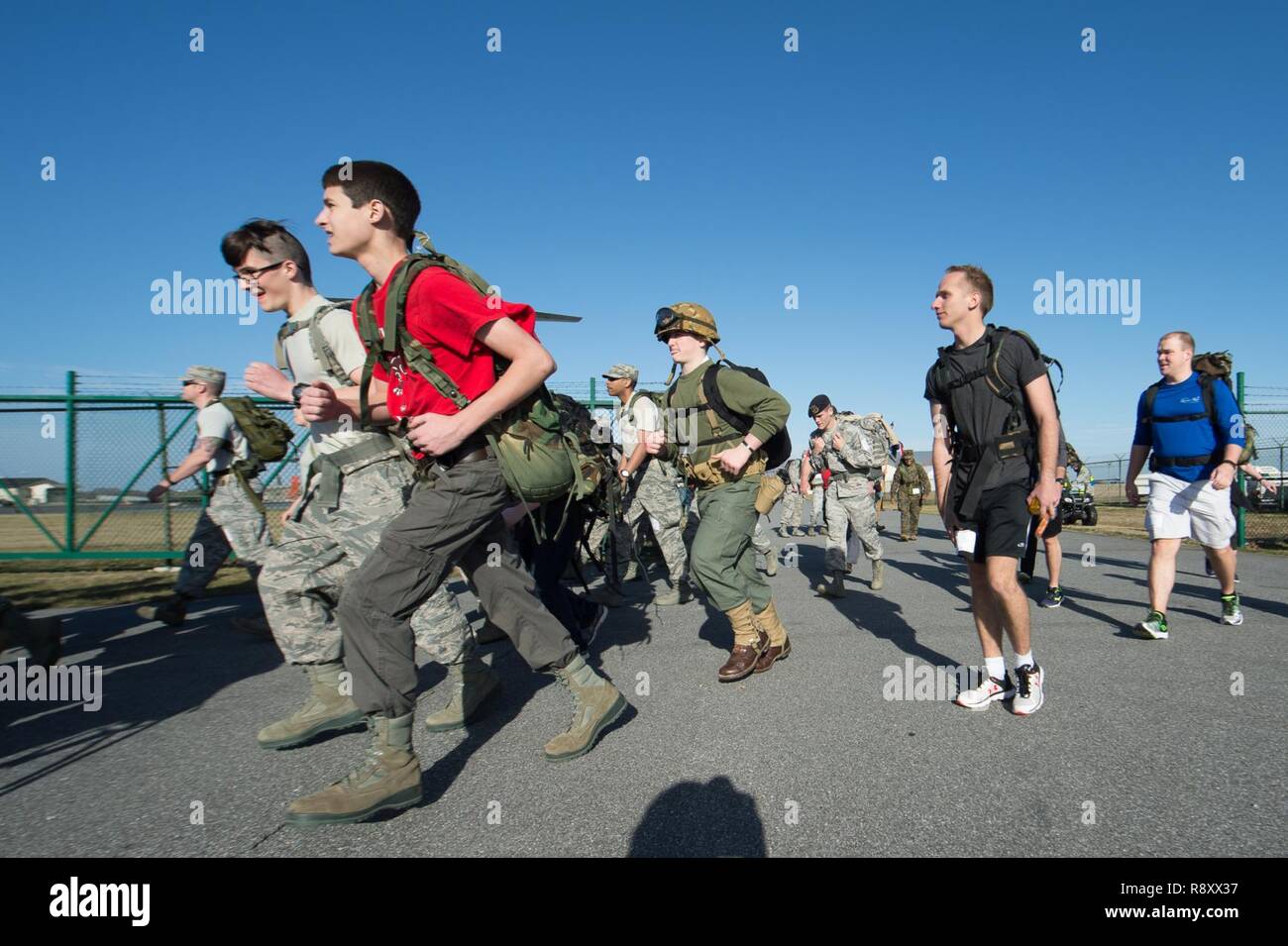 Chosin ruck march hi-res stock photography and images - Alamy