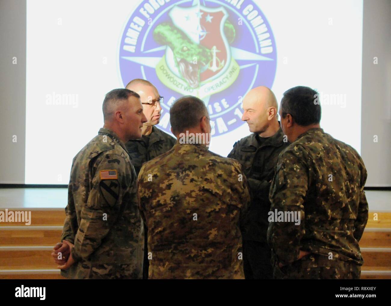 Senior military officers from NATO ally countries meet in the ...