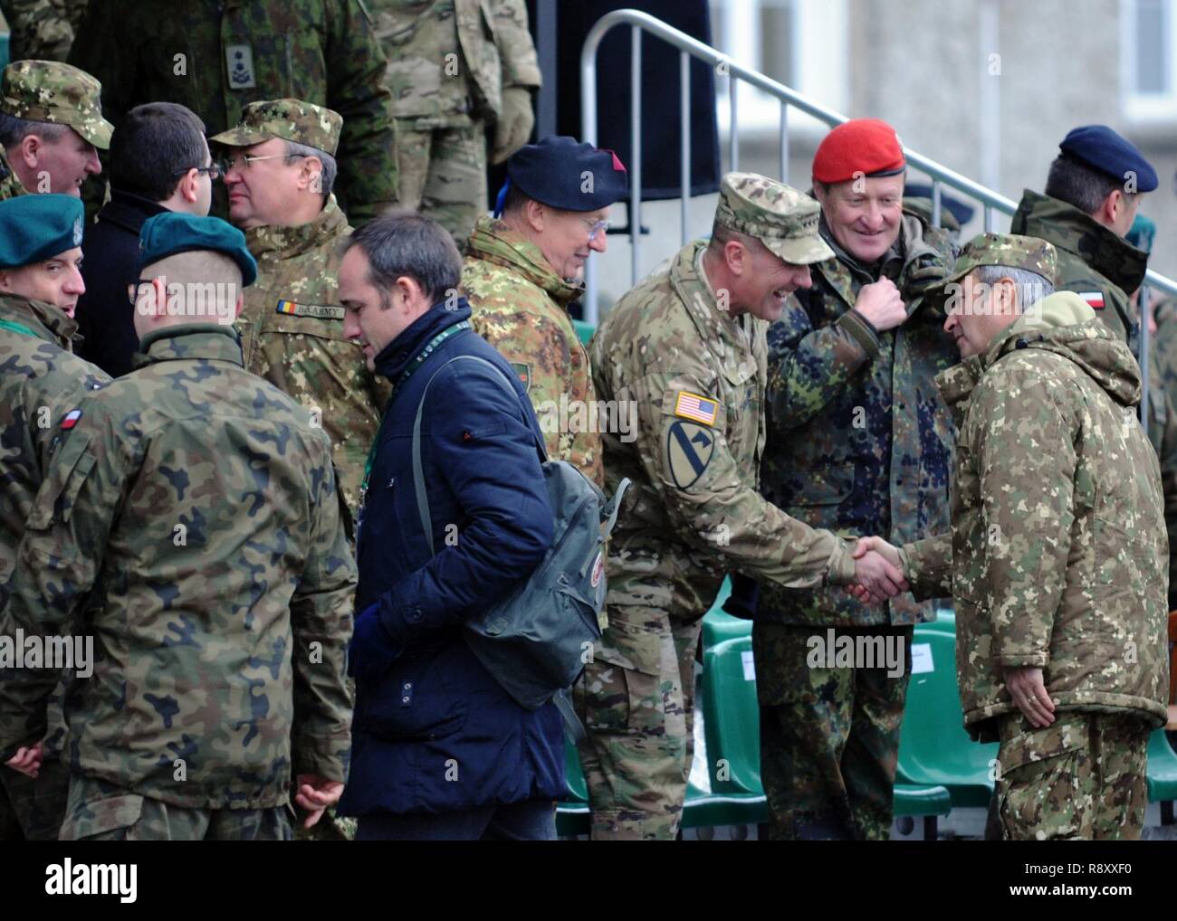 U.S. Army Lt. Gen. John Thomson, the commander of the NATO Allied Land ...