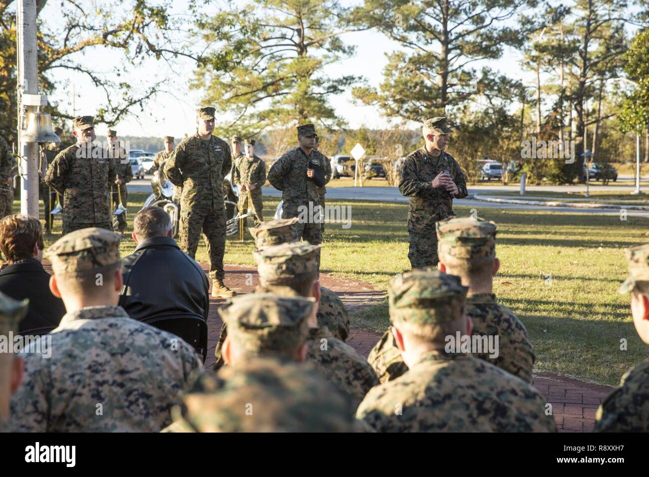 U.S. Marine Col. David L. Odom, assistant division commander of 2nd ...
