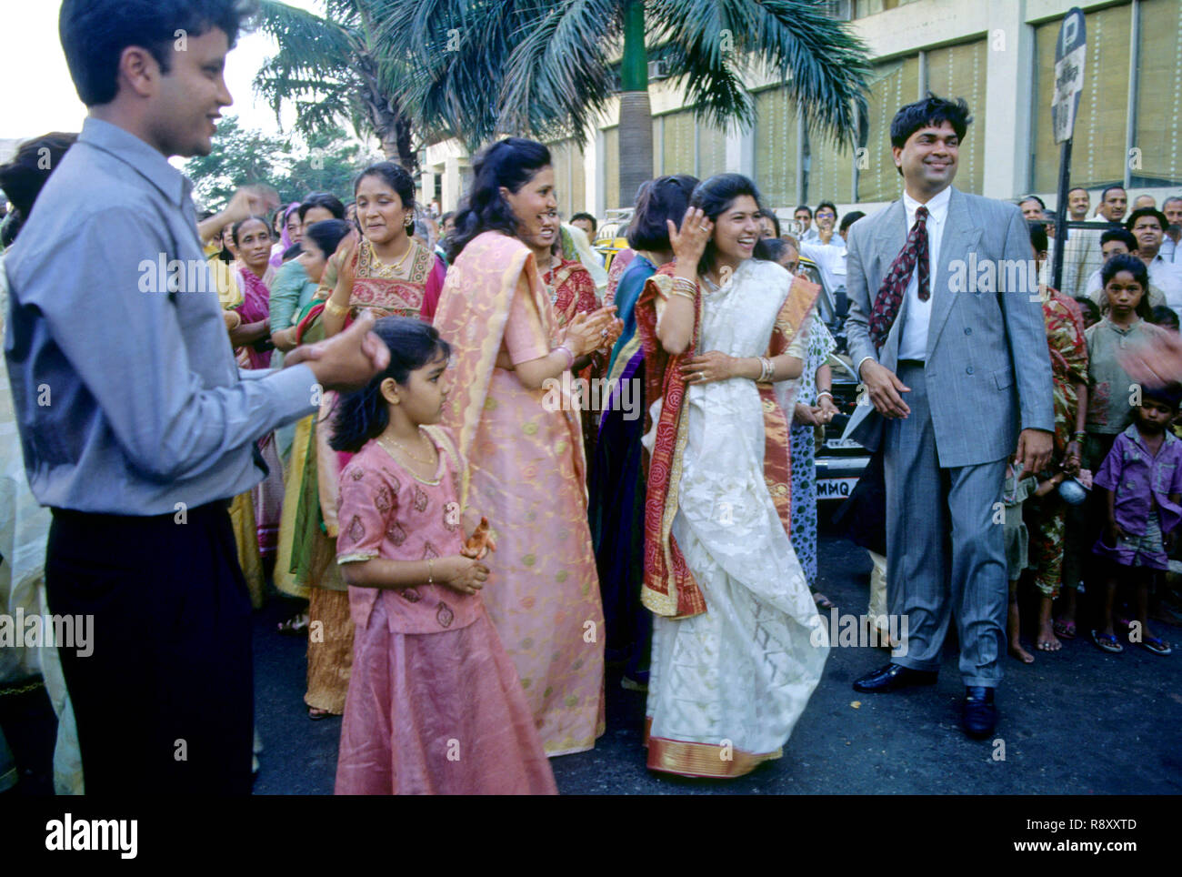 barati dancing in marriage ceremony procession MR Stock Photo - Alamy