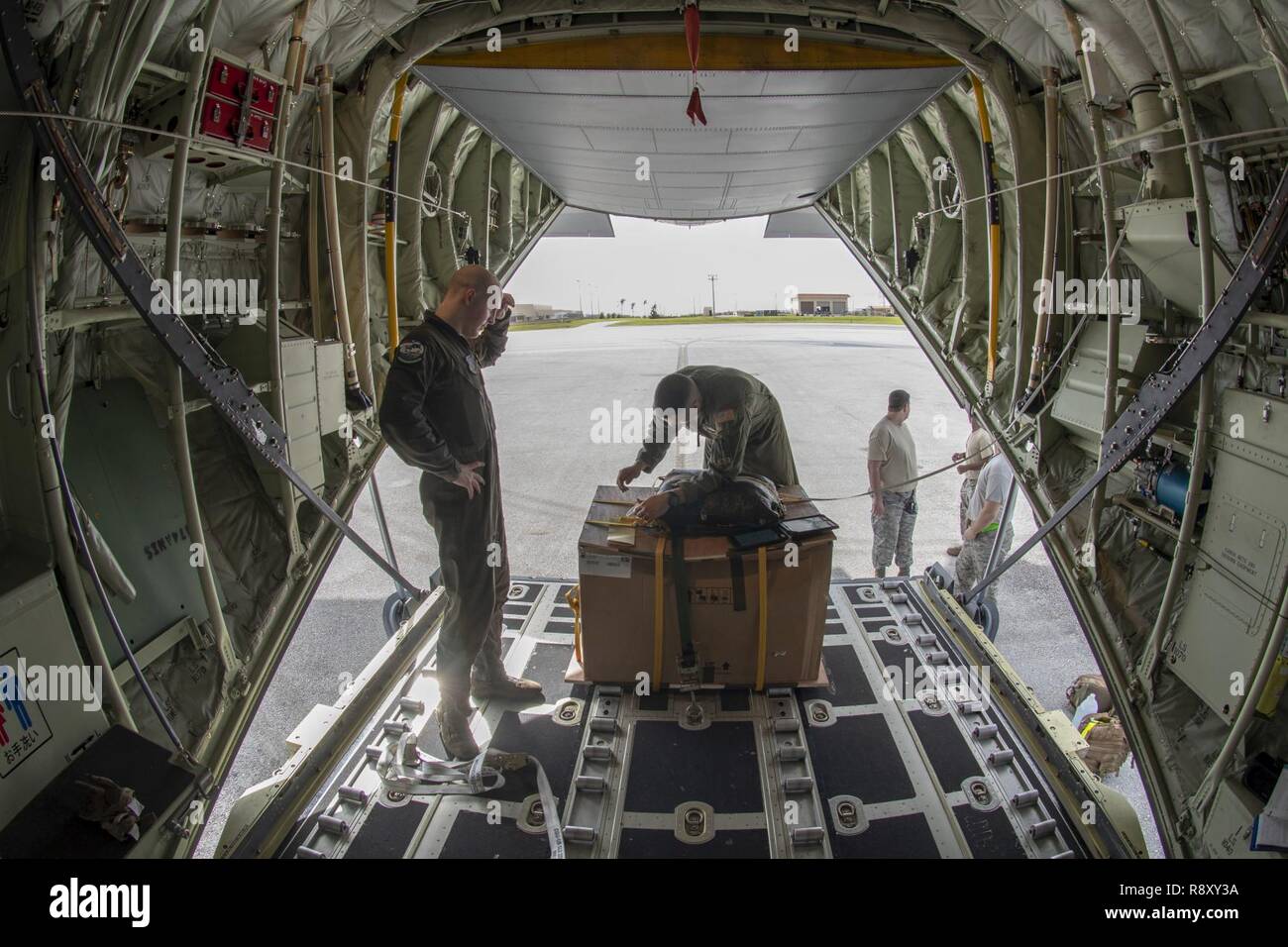 Staff Sgt. Brian Gates, 36th Airlift Squadron loadmaster from Yokota ...