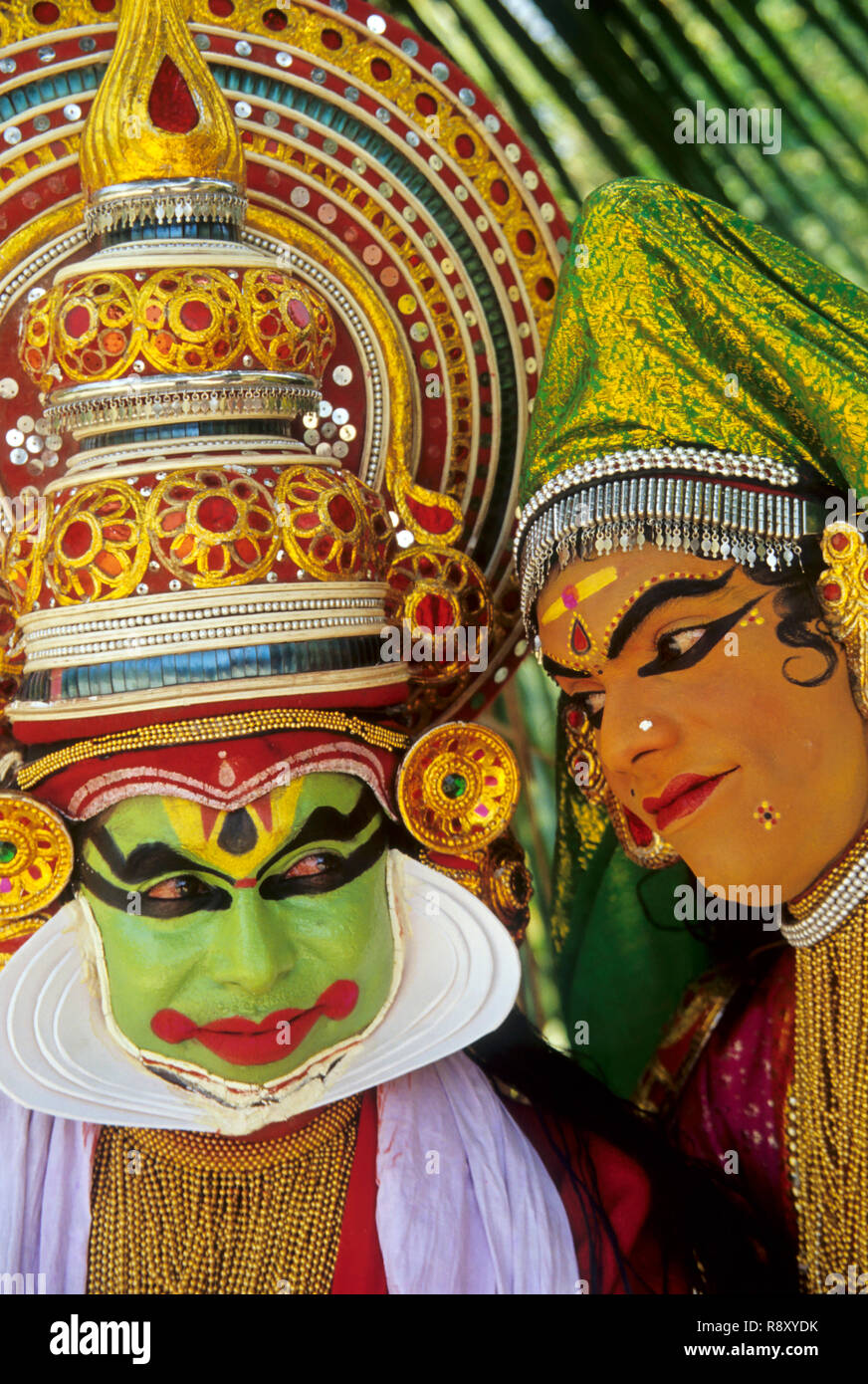 Kathakali, K.Shivrajan performing classical dance of india MR.NO.306 Stock Photo - Alamy