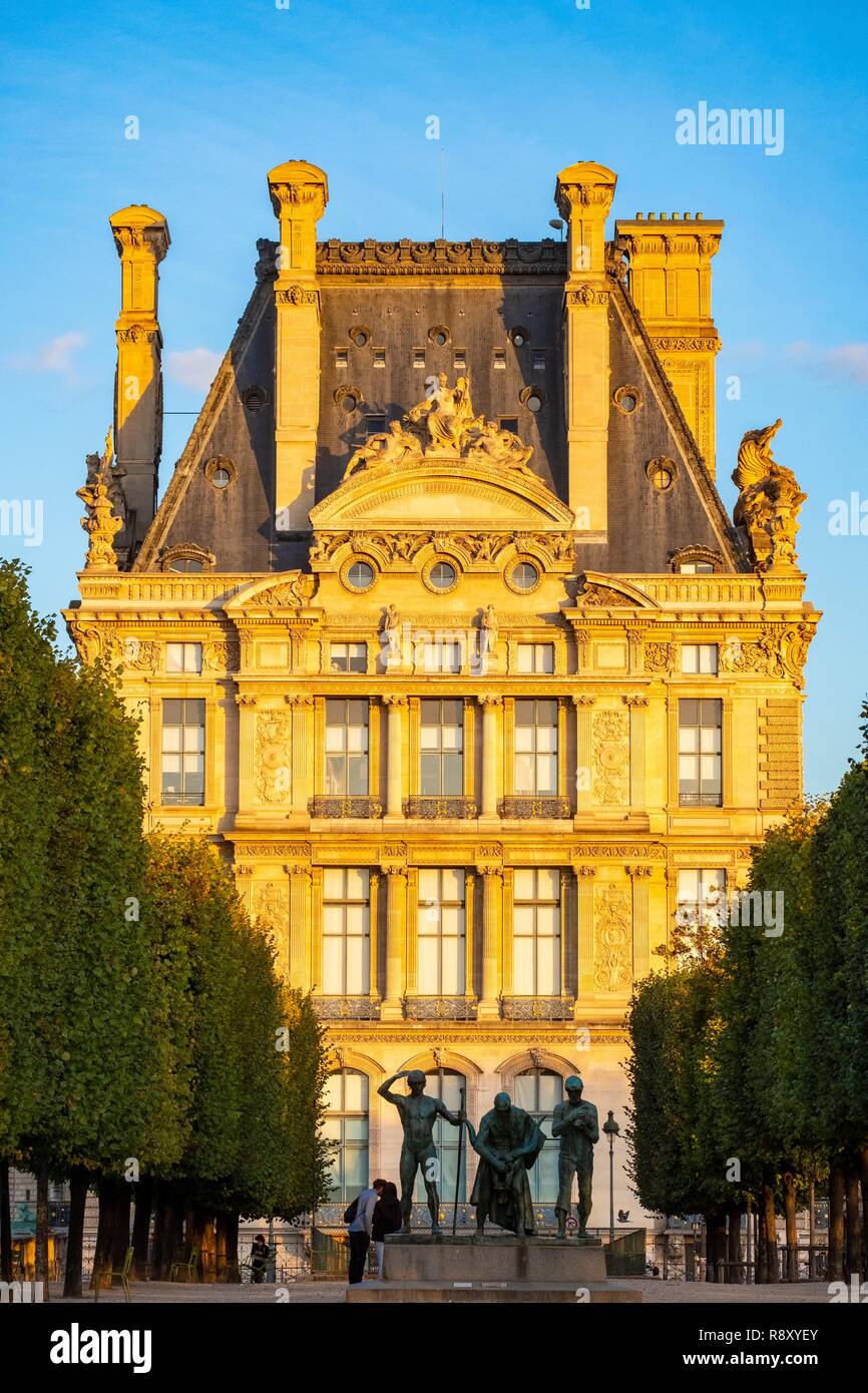 France, Paris, wing of the Louvre Stock Photo - Alamy