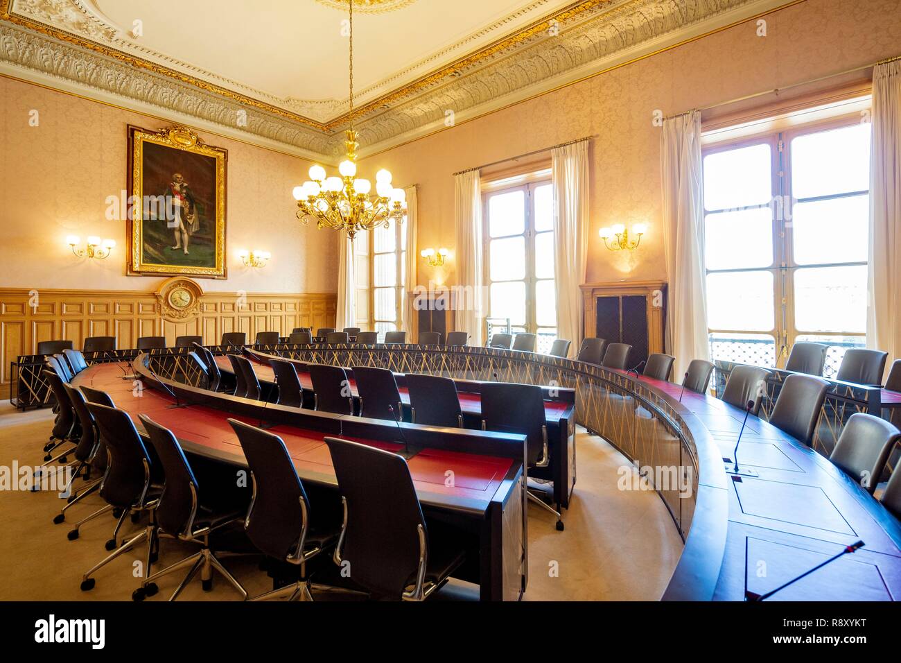 Royal meeting painting hi-res stock photography and images - Alamy