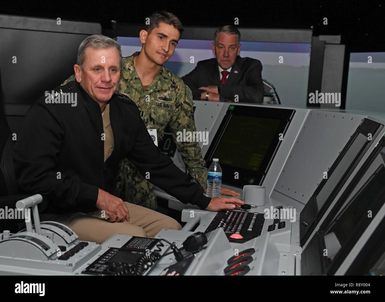 NAVAL BASE SAN DIEGO - (Dec. 7, 2018) Vice Adm. Rich Brown, Commander ...